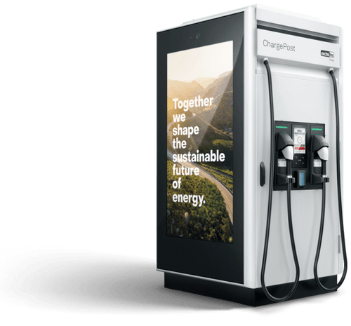 ChargePost – Die All-in-One-Ladestation | ADS-TEC Energy